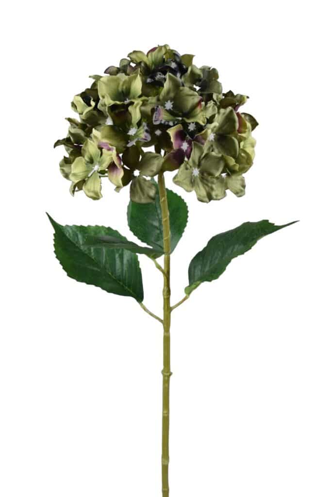 Single Hydrangea Stem – 65cm Tall Faux Floral Universal Flower